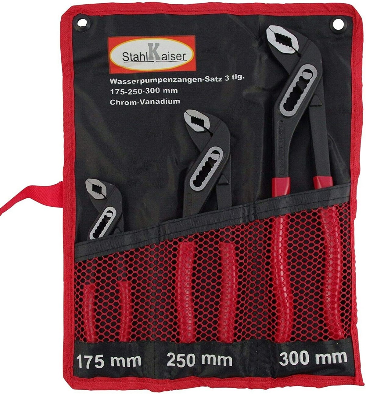 StahlKaiser Vandpumpetangsæt 3 dele - Håndværktøj - Hansen-Handel.dk